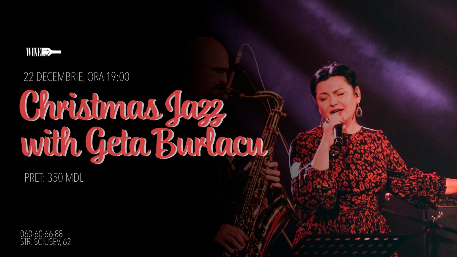 jazz with geta burlacu in sala de degustare